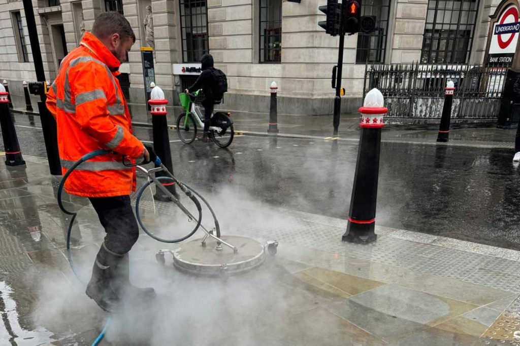 Post Construction Deep Clean at Bank Junction - Go-Gum Limited